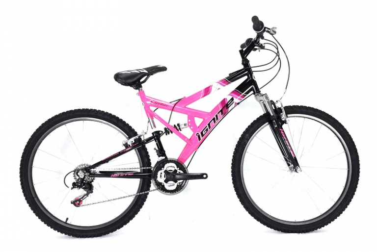 Ignite Sapphire Ladies Full Suspension Mountain Bike – Husqvarna